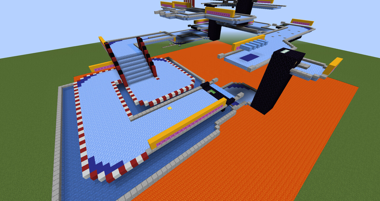 Ice Racing Minecraft Map