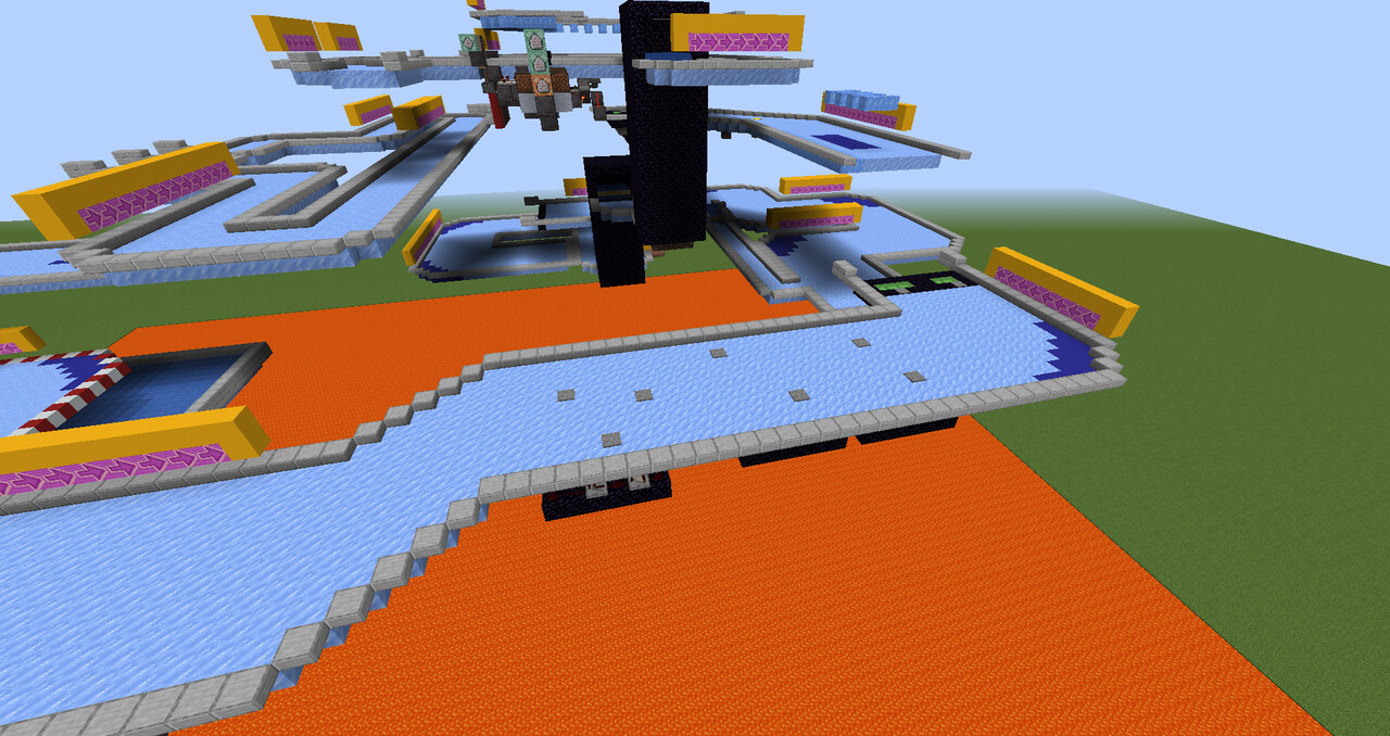 Ice Racing Minecraft Map