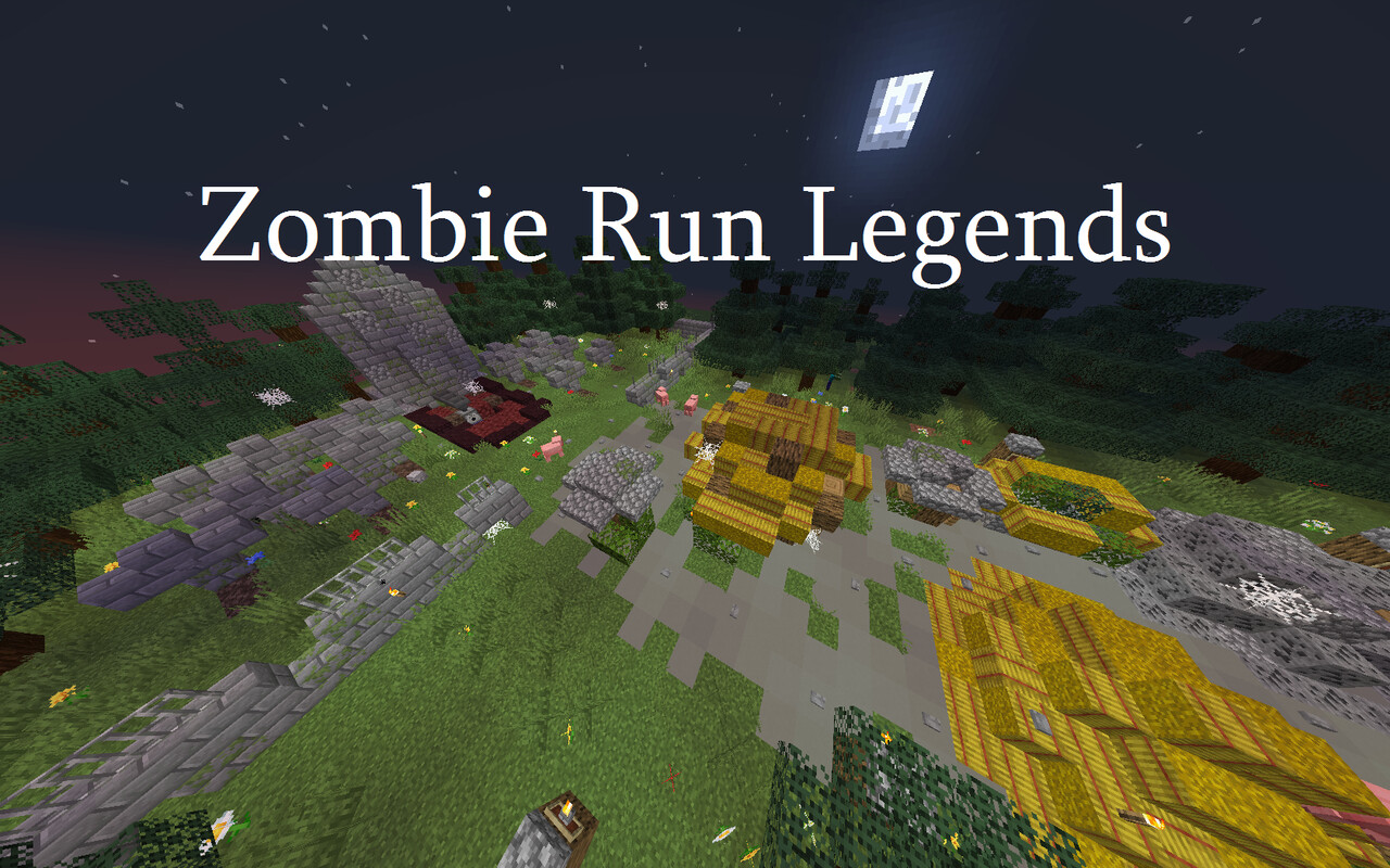 Zombie Run Legends Minecraft Map