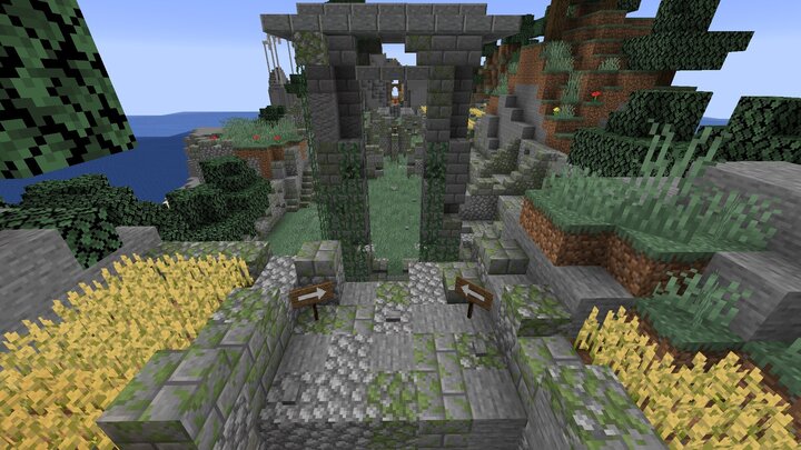 Rolling sky - Peru Minecraft Map