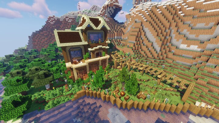 Riverside Manor - A Minecraft Build! Minecraft Map