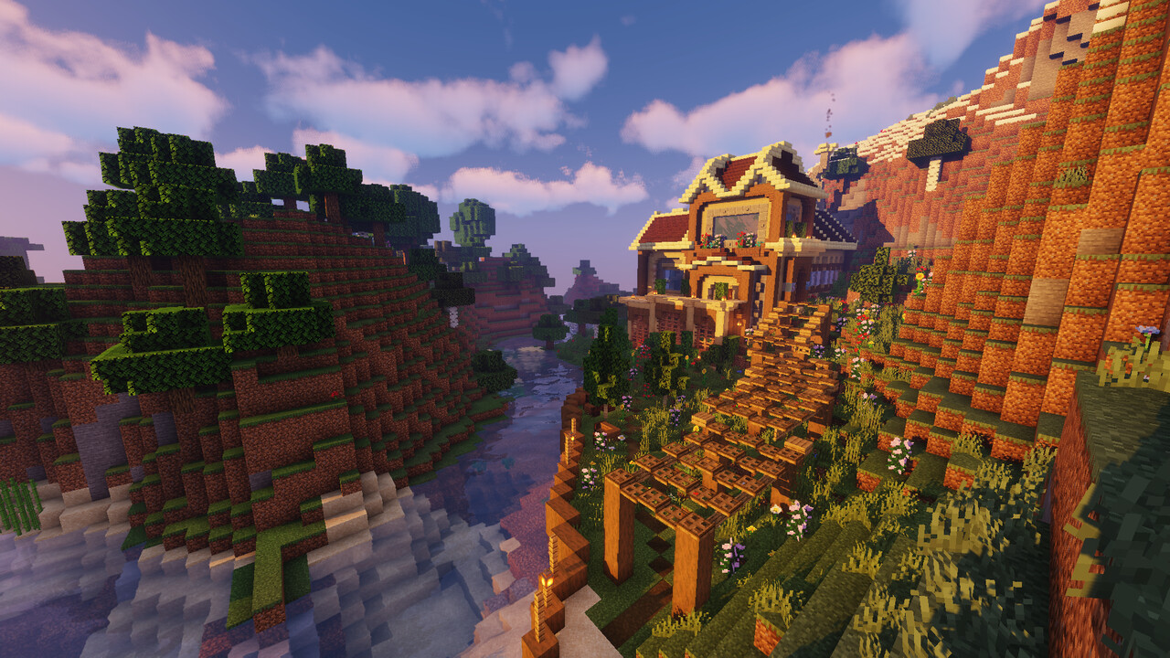 Riverside Manor - A Minecraft Build! Minecraft Map