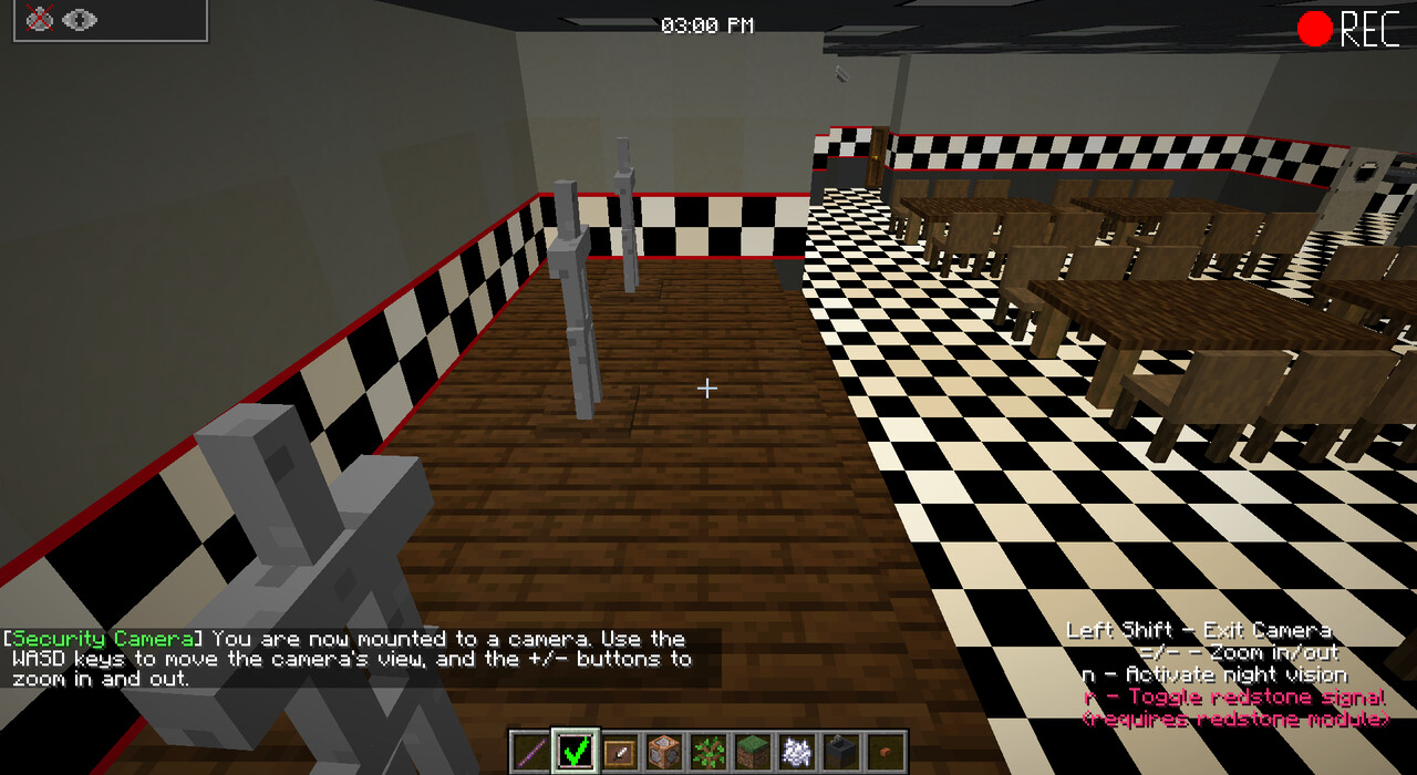 FNaF1 map v1.0 Minecraft Map