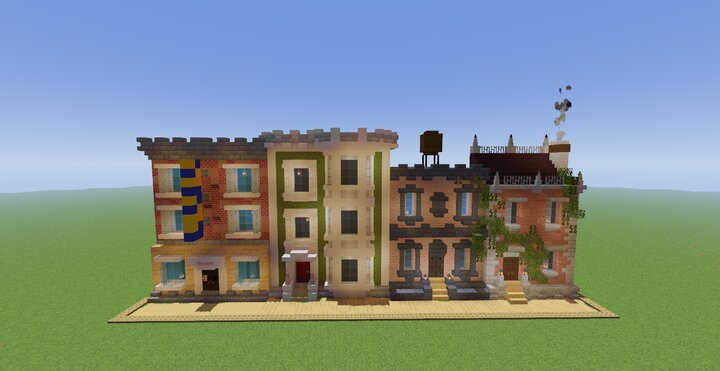 Small Street Facade Minecraft Map