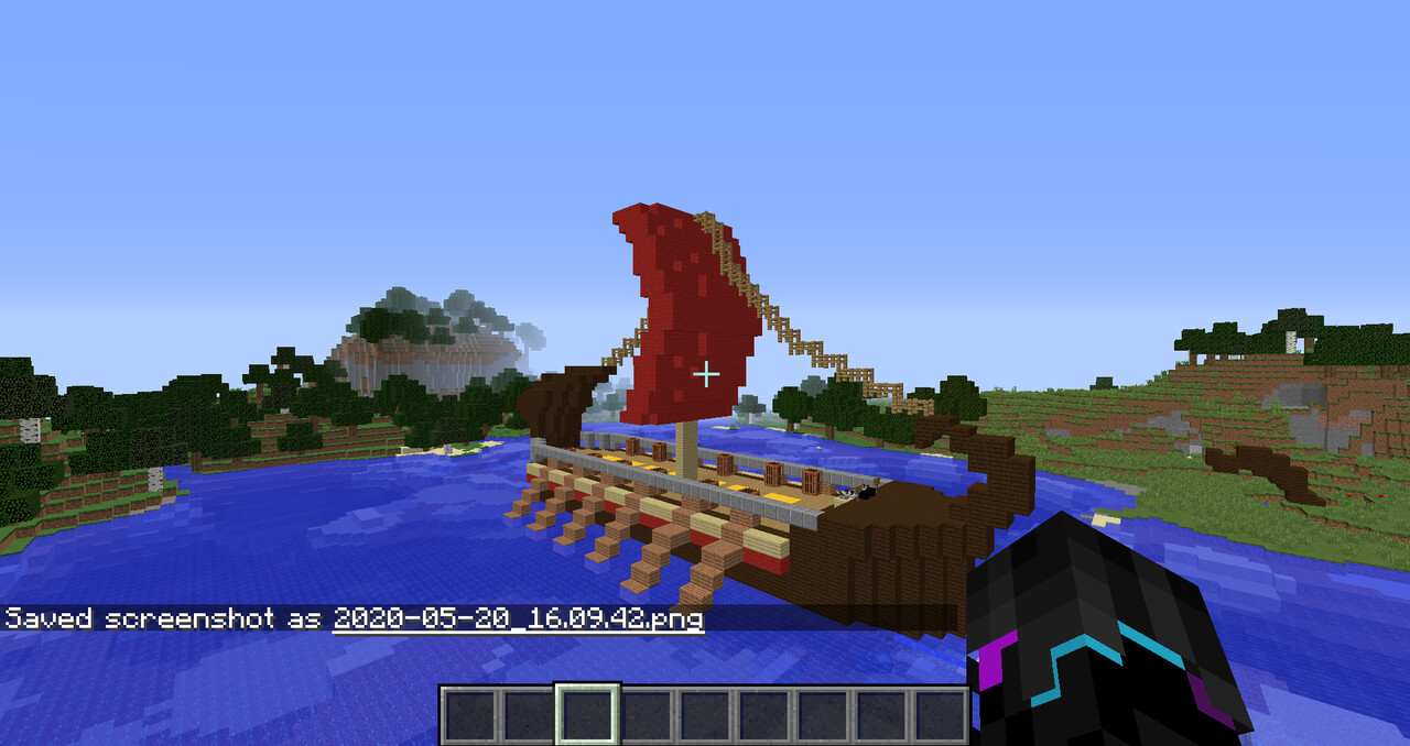 ROMAN SHIP / BARCO ROMANO ⚡️🔥💥⚡️- AlexGamer852 Minecraft Map