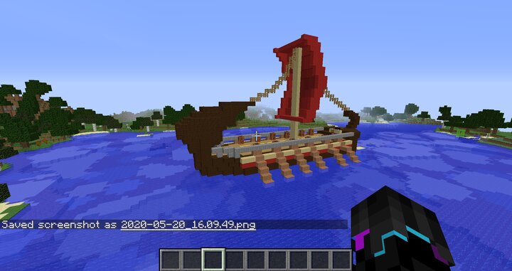 ROMAN SHIP / BARCO ROMANO ⚡️🔥💥⚡️- AlexGamer852 Minecraft Map