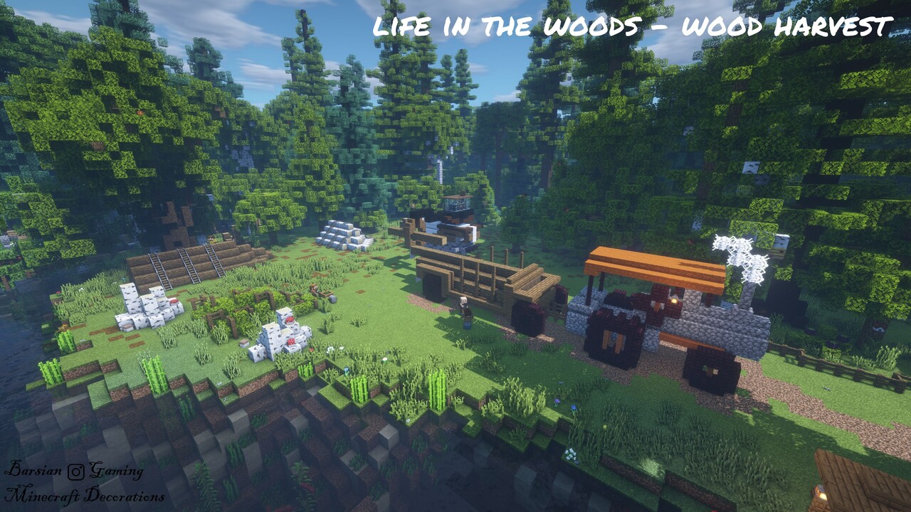 Life in the Woods Minecraft Map