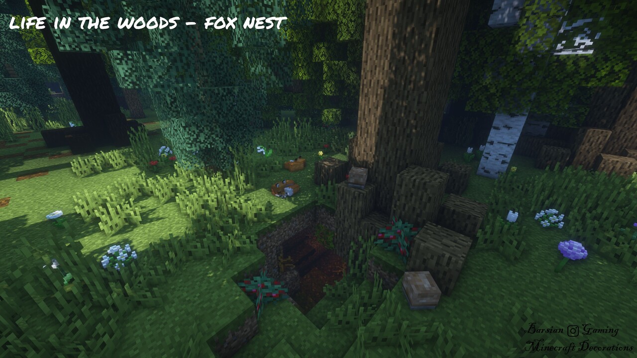 Life in the Woods Minecraft Map