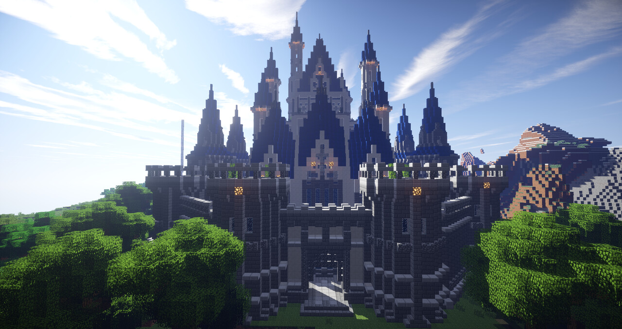 Disney Cinderella Castle Timelapse Minecraft Map