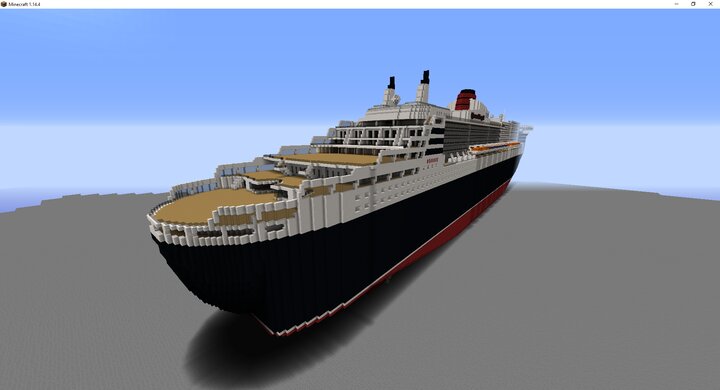 RMS Queen Mary 2 Minecraft Map
