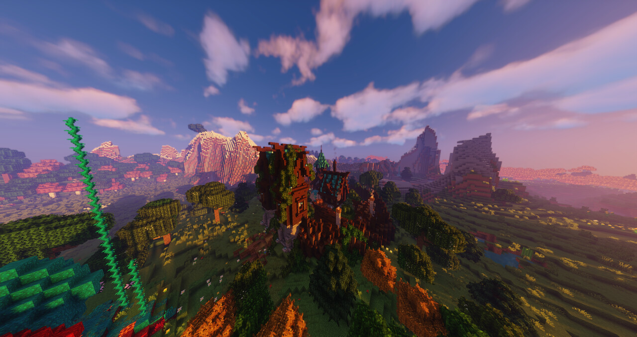 Fantasy Village Minecraft Map