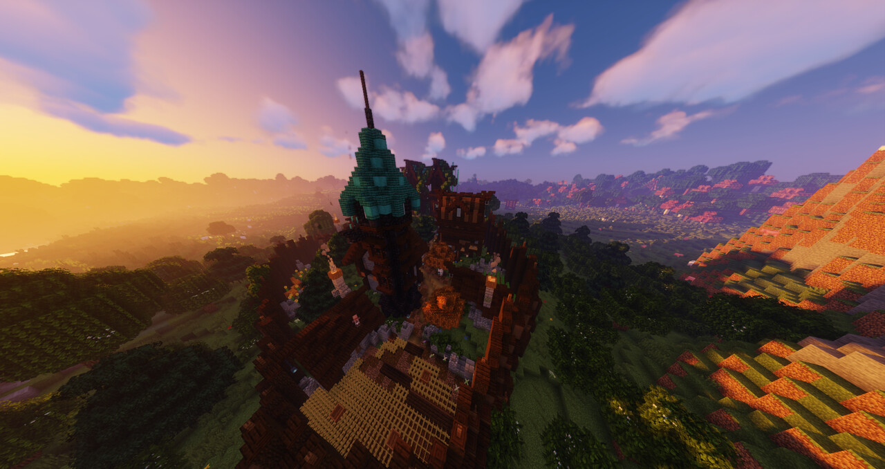 Fantasy Village Minecraft Map