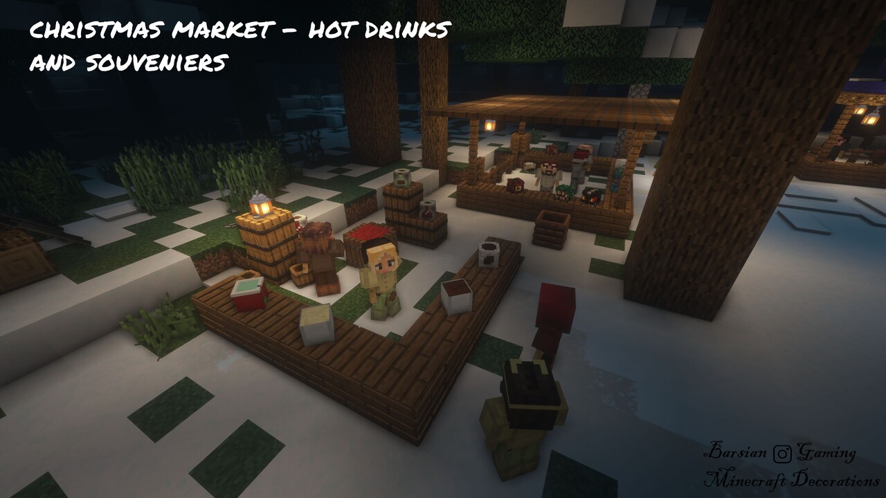 Christmas Market Minecraft Map