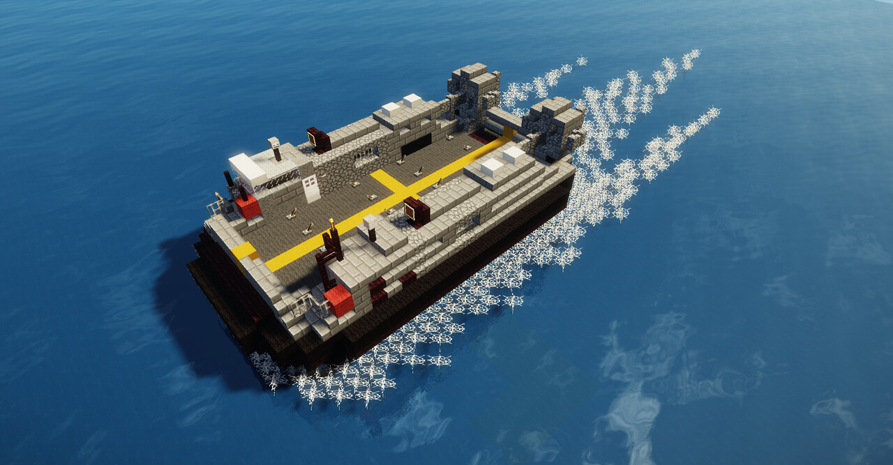 1:1 Landing Craft Air Cushion Minecraft Map
