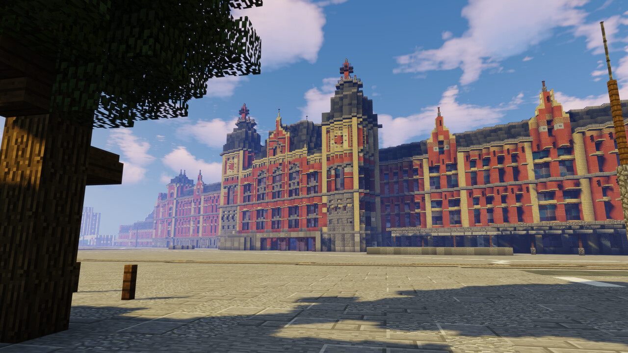 Amsterdam Central Station (1:1) Minecraft Map