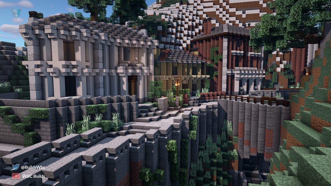 Chedder, A Georgian Spa Town Minecraft Map