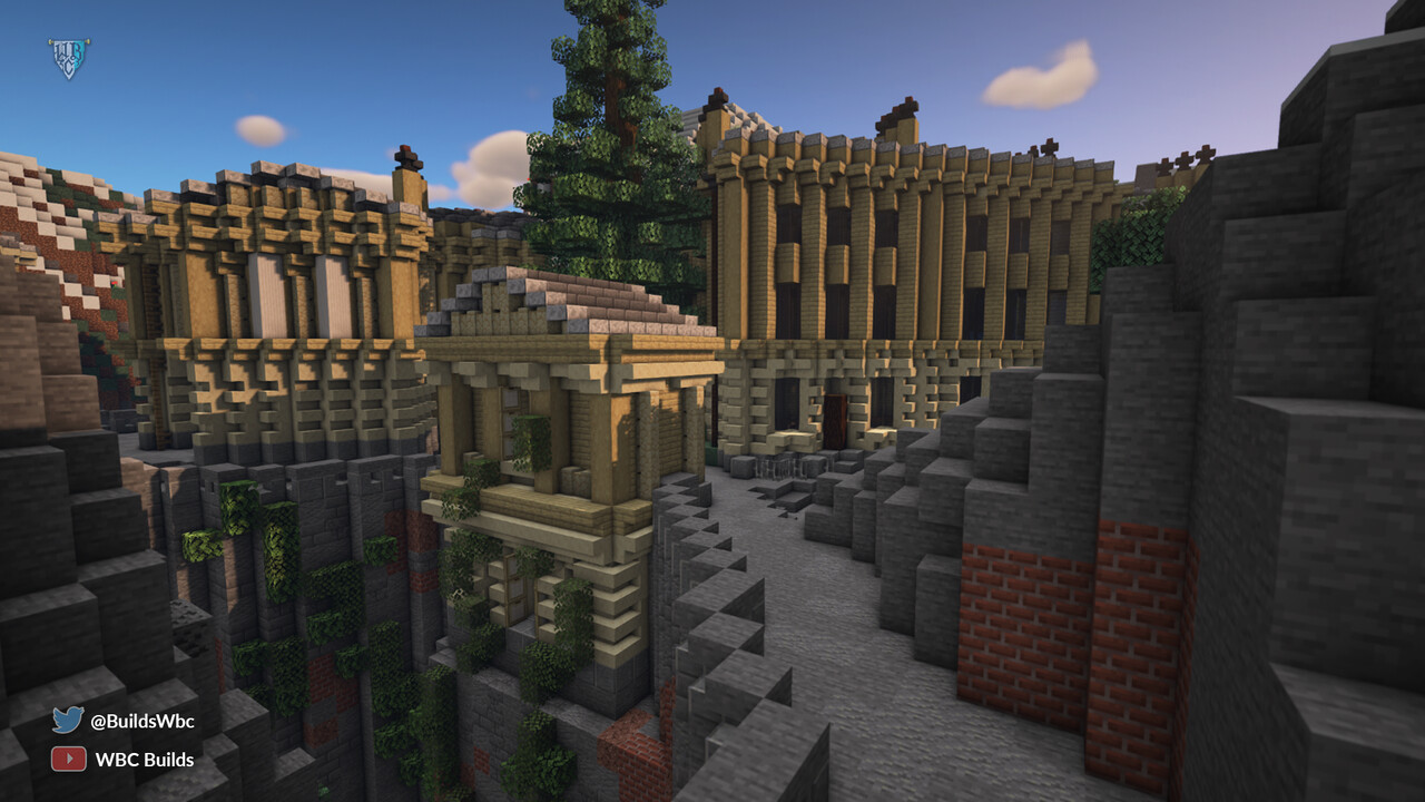 Chedder, A Georgian Spa Town Minecraft Map