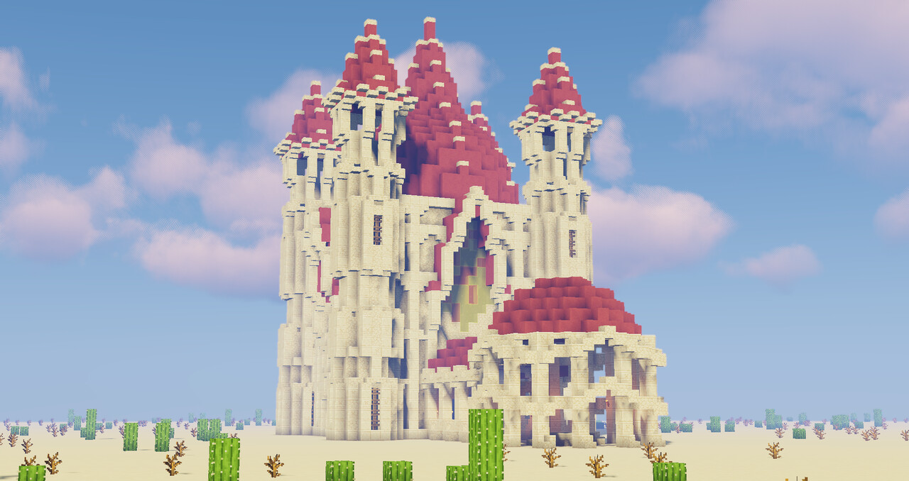 Small Desert Palace / Mosque Minecraft Map