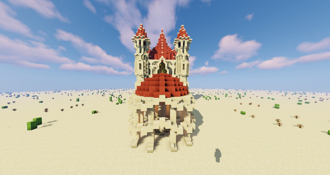 Small Desert Palace / Mosque Minecraft Map