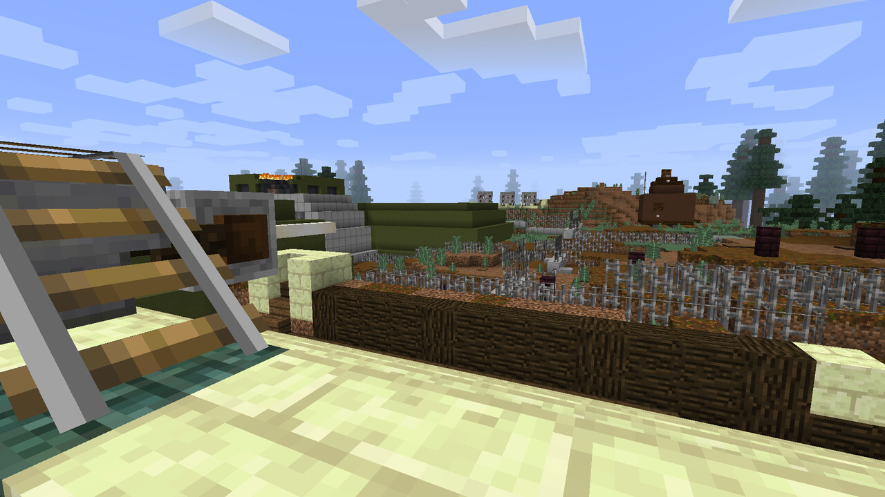 Battle at the Airfield Minecraft Map