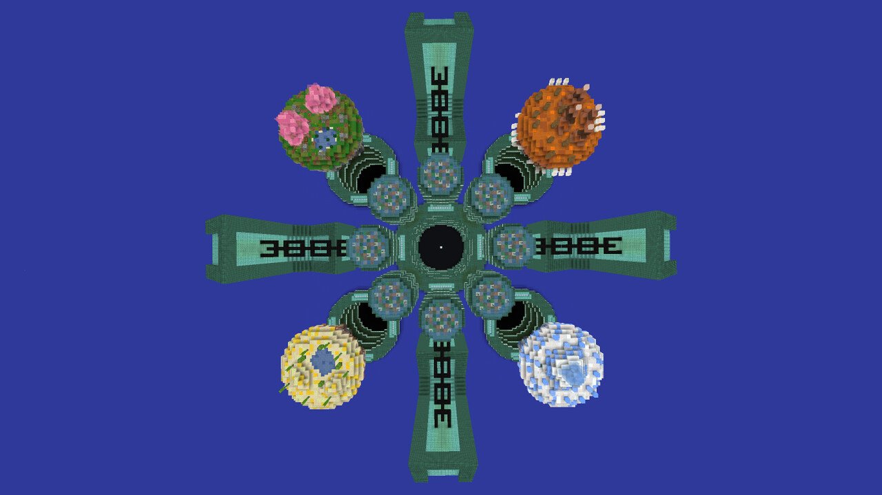 Big Water Base Minecraft Map