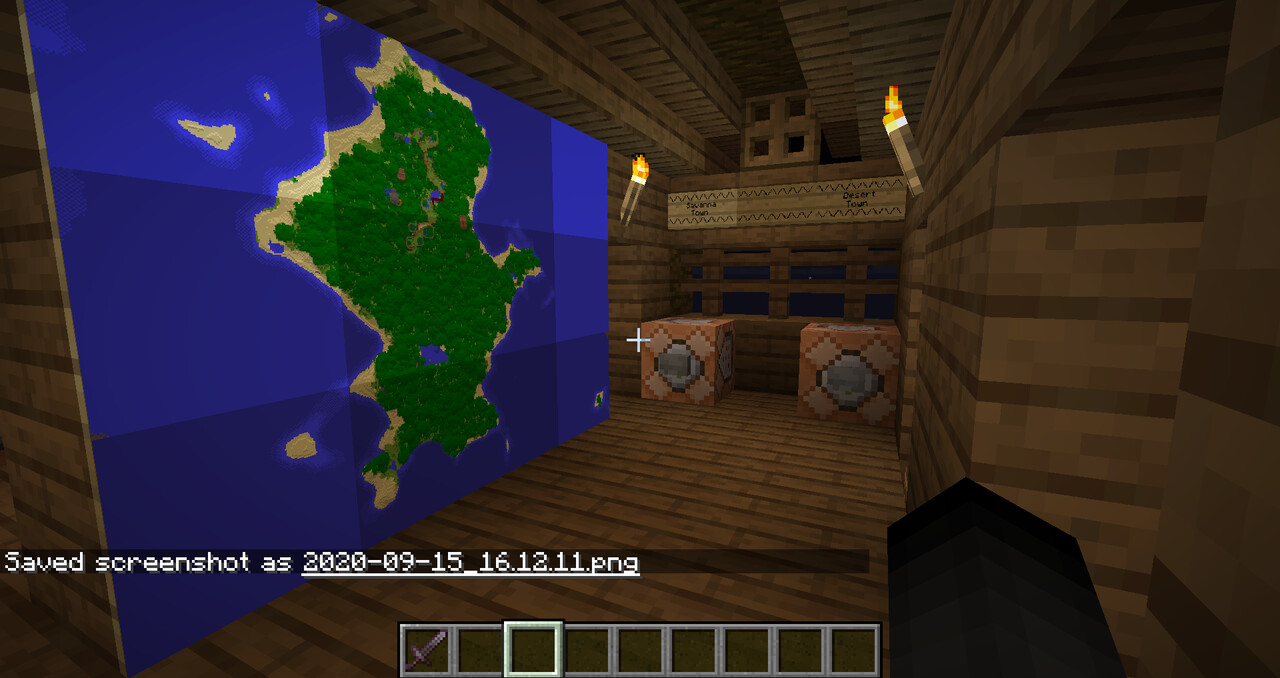 Forgotten World Minecraft Map