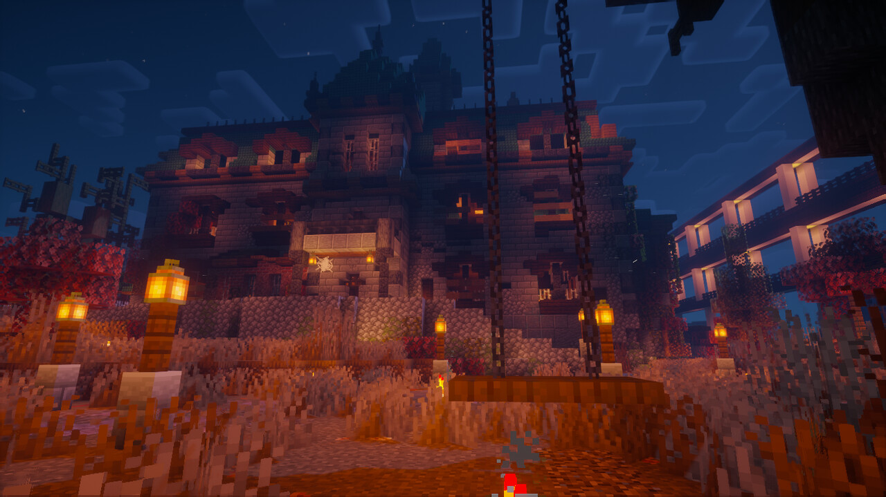 The Moriarty family's haunted mansion Minecraft Map