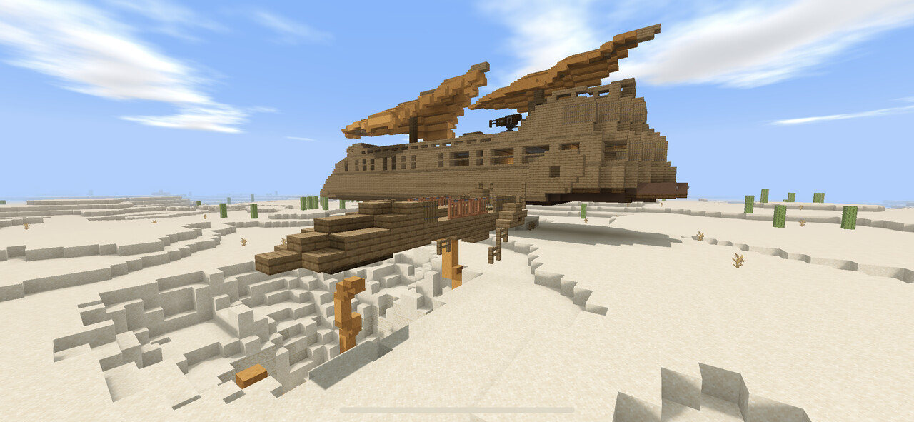 Jabba’s Sail Barge Minecraft Map