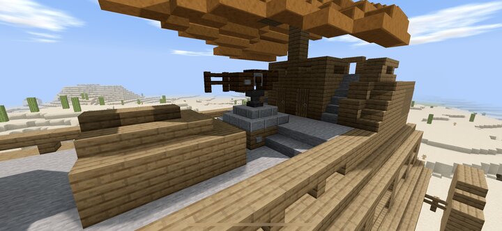 Jabba’s Sail Barge Minecraft Map