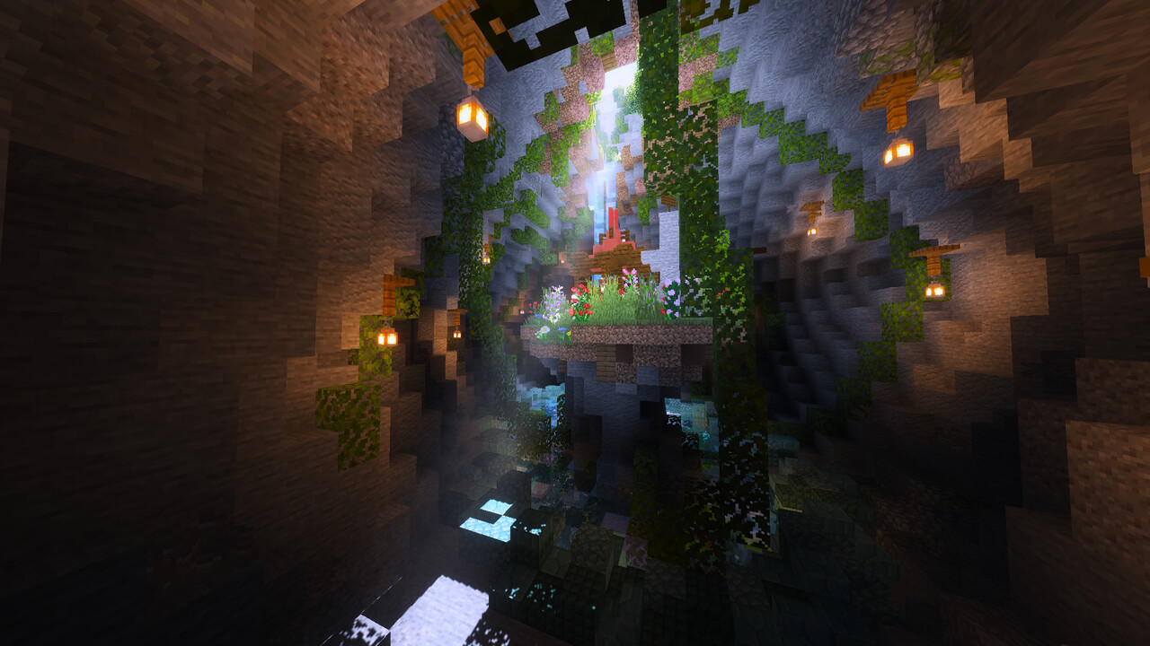 Extreme Cave Escape Minecraft Map