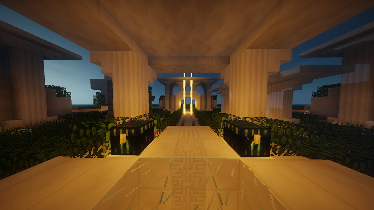 Semi-Medium Modern Minecraft Spawn Minecraft Map