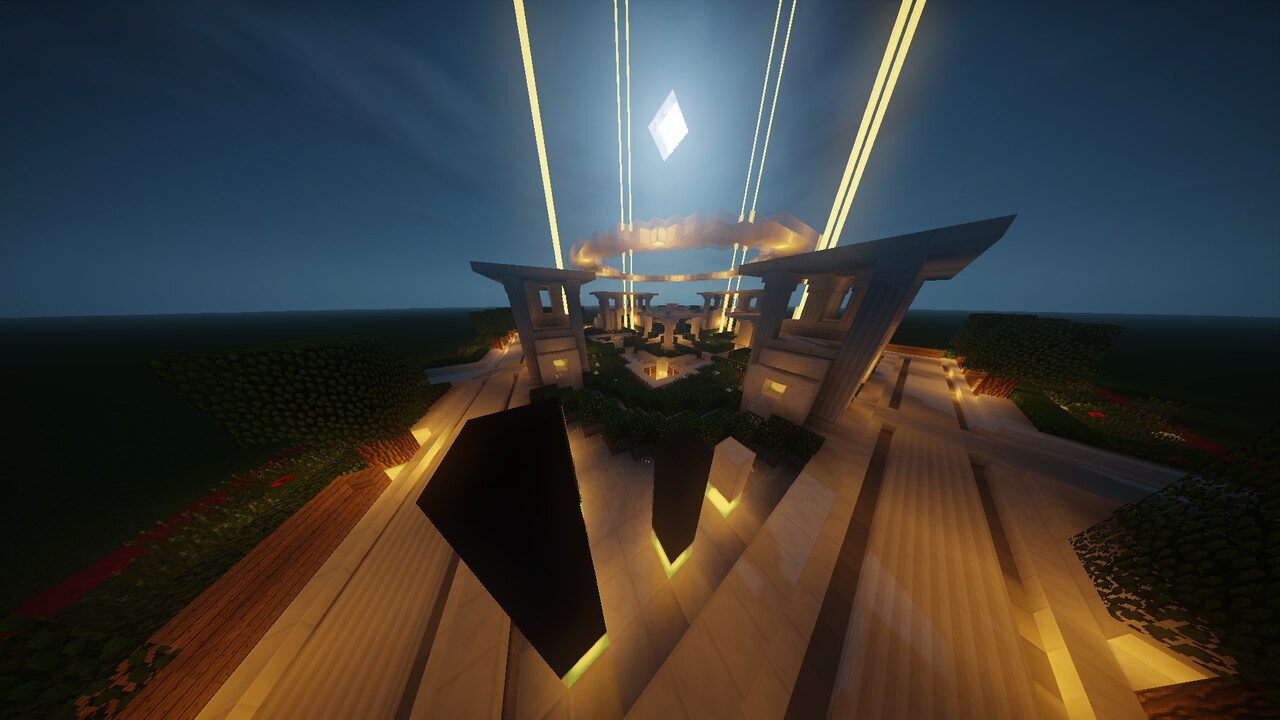 Semi-Medium Modern Minecraft Spawn Minecraft Map