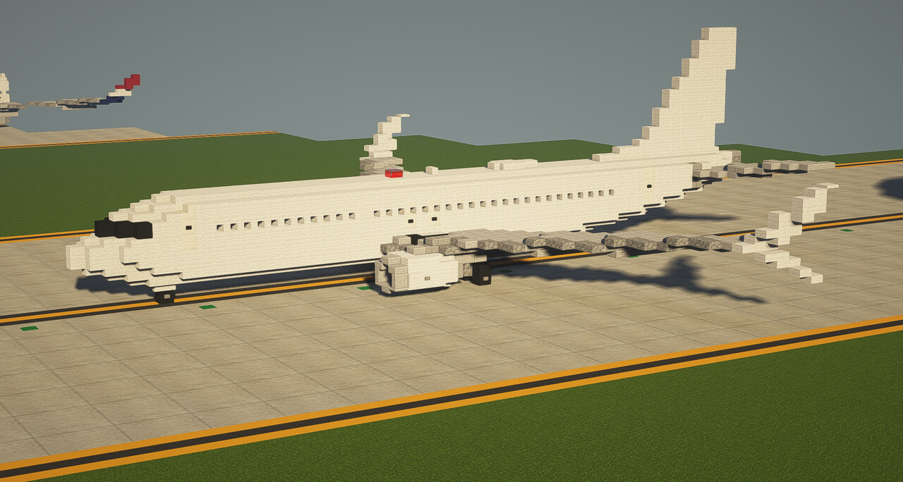 Boeing 737-800 1.5:1 Scale Minecraft Map