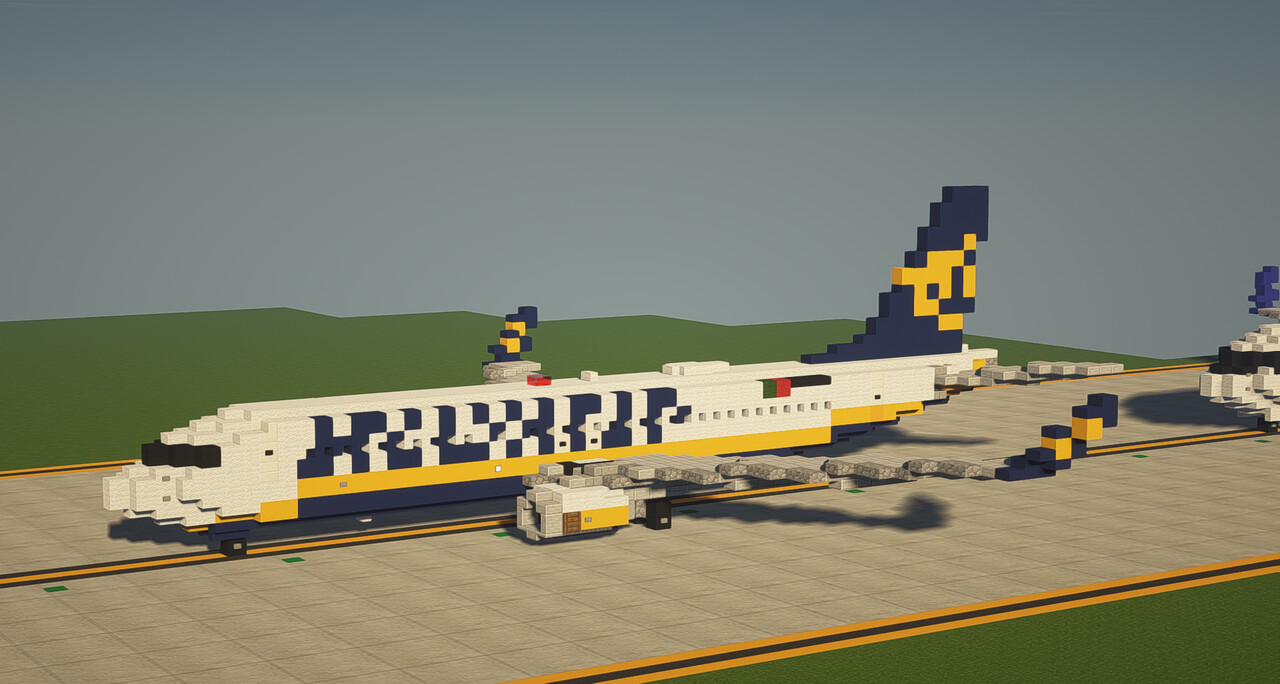 Boeing 737-800 1.5:1 Scale Minecraft Map