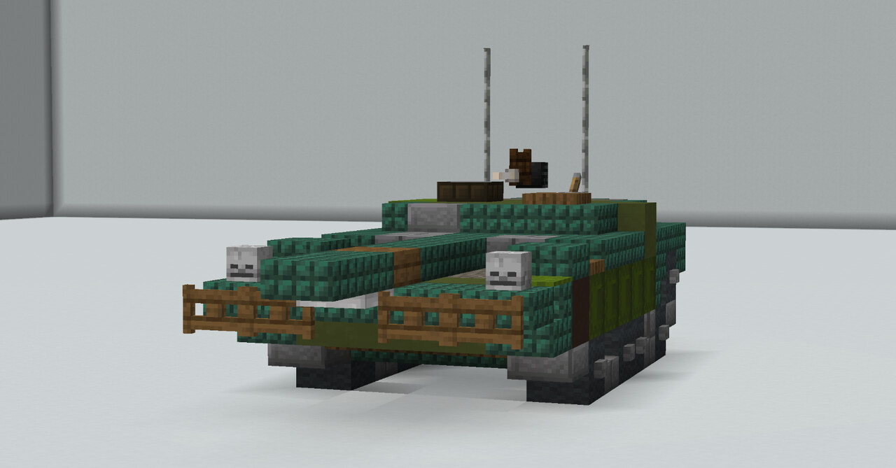 Stridsvagn 103(1.5:1 scale) v2.0(feat. CraftyFoxe) Minecraft Map