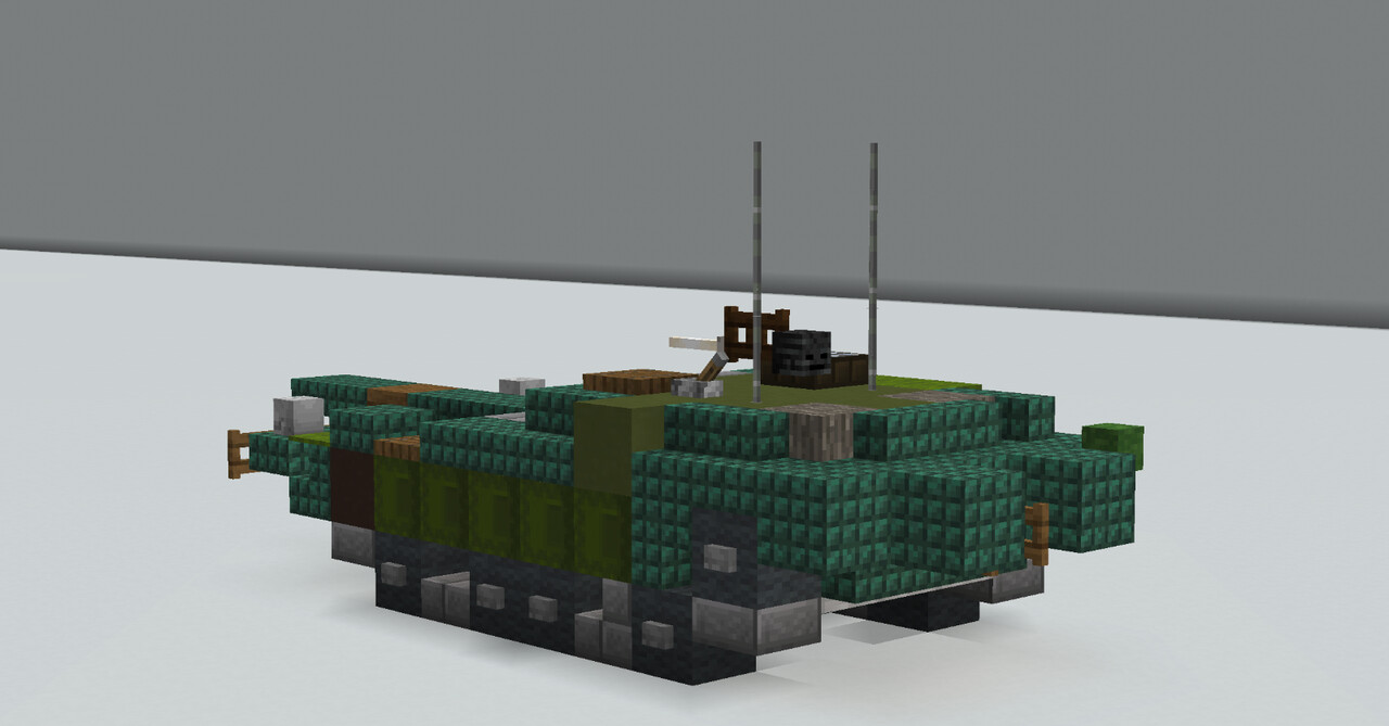 Stridsvagn 103(1.5:1 scale) v2.0(feat. CraftyFoxe) Minecraft Map