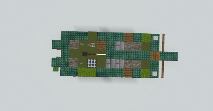 Stridsvagn 103(1.5:1 scale) v2.0(feat. CraftyFoxe) Minecraft Map