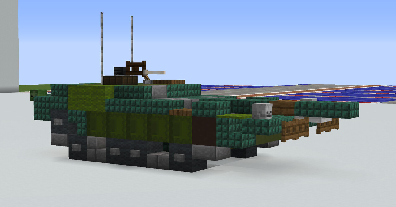 Stridsvagn 103(1.5:1 scale) v2.0(feat. CraftyFoxe) Minecraft Map