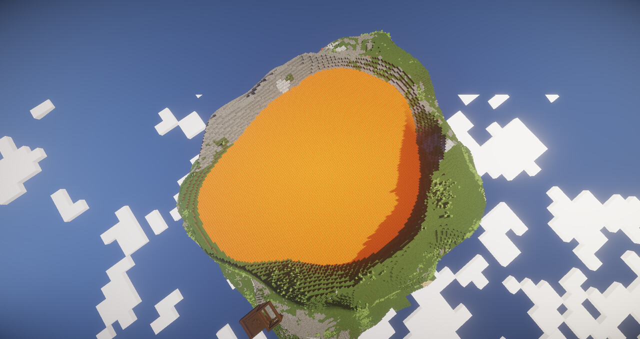 Giant Vulcano Minecraft Map