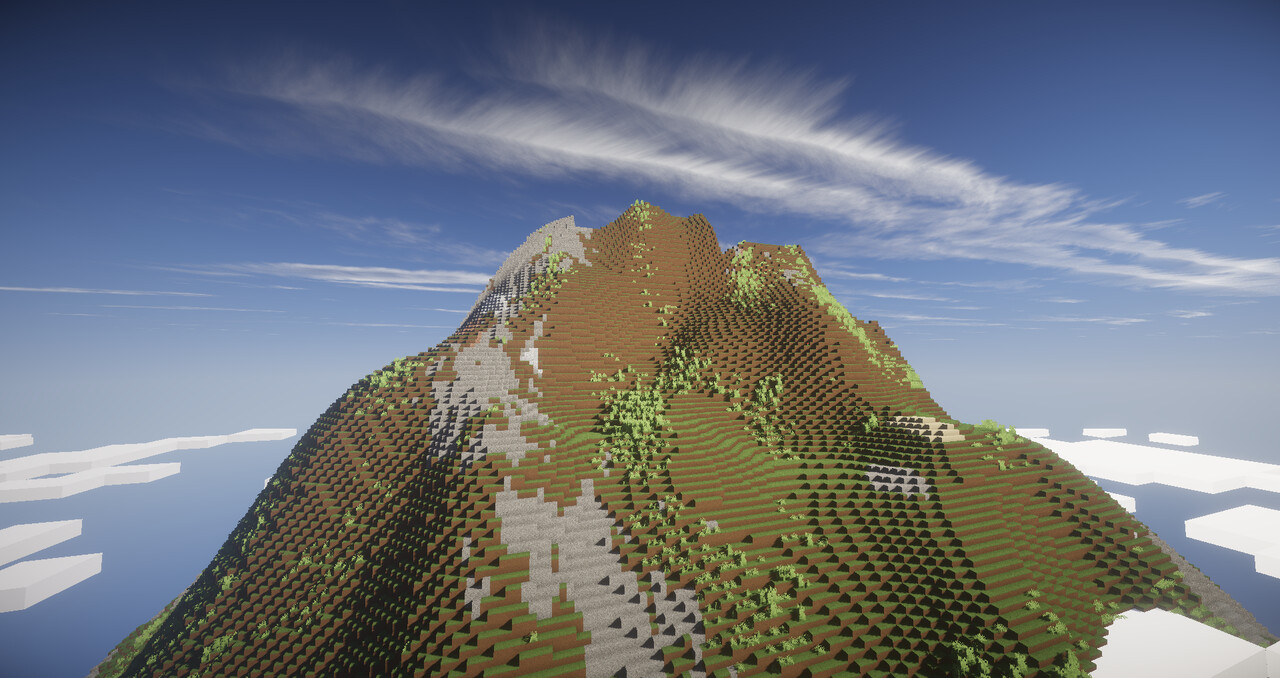 Giant Vulcano Minecraft Map