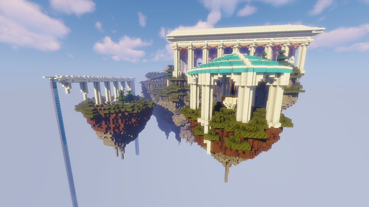 𝙵𝚕𝚢𝚒𝚗𝚐 𝙰𝚗𝚌𝚒𝚎𝚗𝚝 𝚆𝚘𝚛𝚕𝚍 Minecraft Map