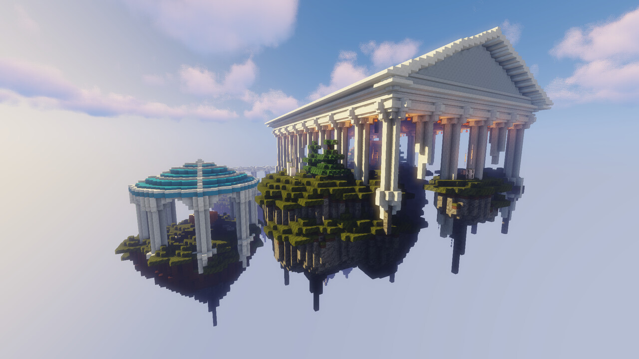 𝙵𝚕𝚢𝚒𝚗𝚐 𝙰𝚗𝚌𝚒𝚎𝚗𝚝 𝚆𝚘𝚛𝚕𝚍 Minecraft Map