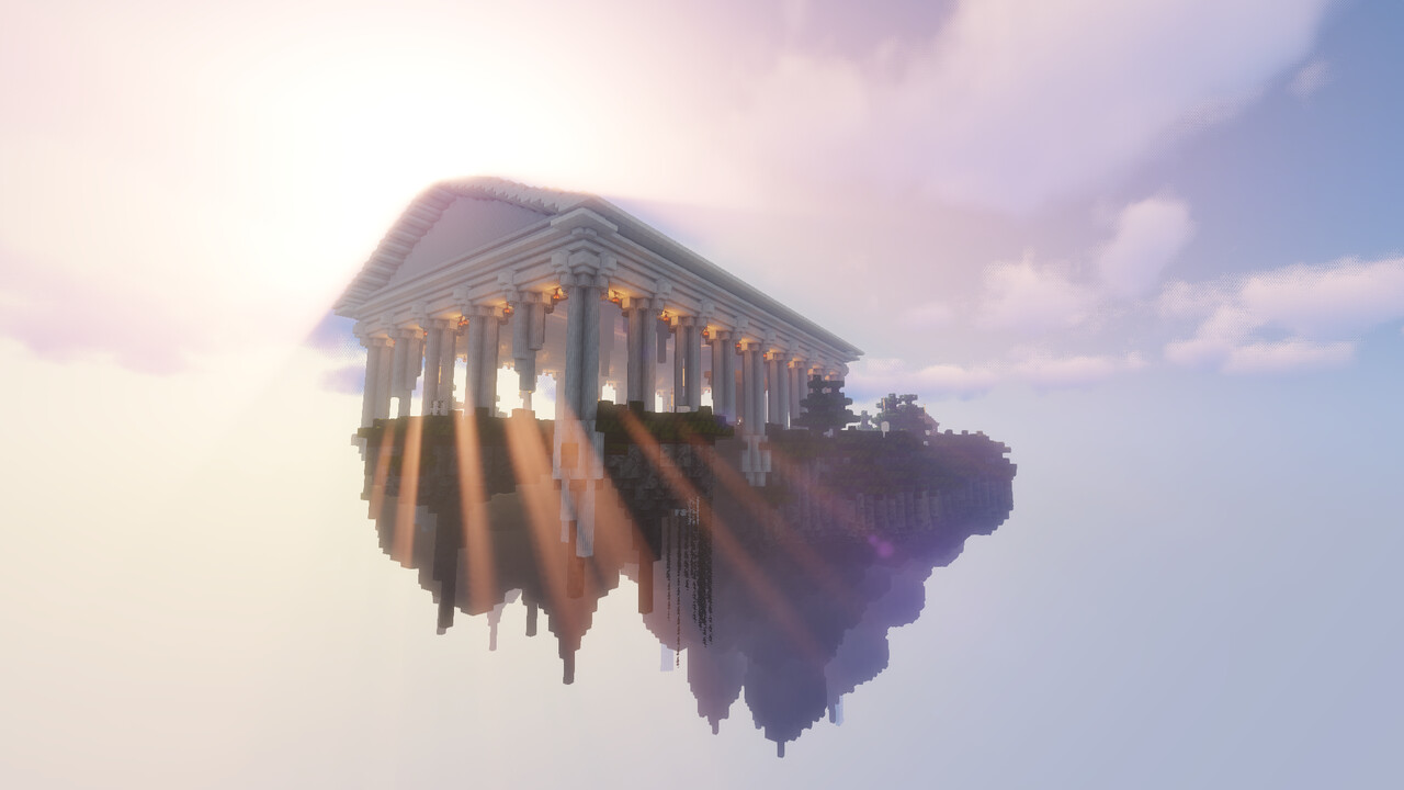 𝙵𝚕𝚢𝚒𝚗𝚐 𝙰𝚗𝚌𝚒𝚎𝚗𝚝 𝚆𝚘𝚛𝚕𝚍 Minecraft Map
