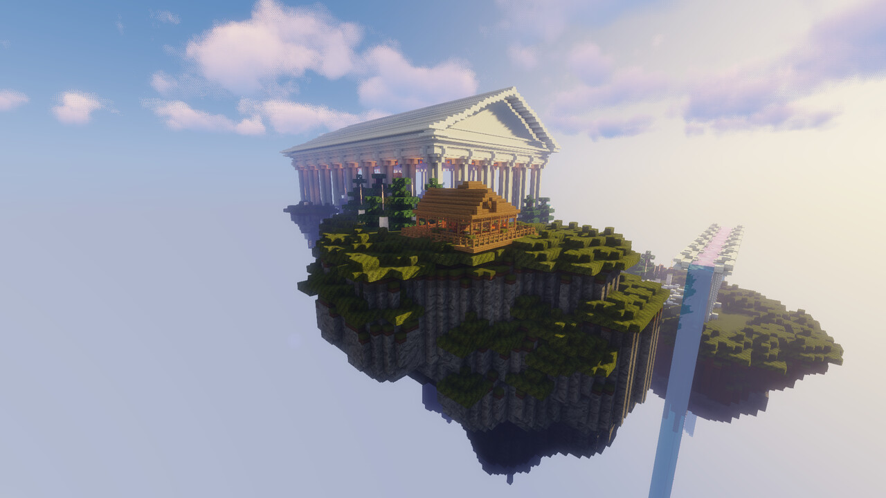 𝙵𝚕𝚢𝚒𝚗𝚐 𝙰𝚗𝚌𝚒𝚎𝚗𝚝 𝚆𝚘𝚛𝚕𝚍 Minecraft Map