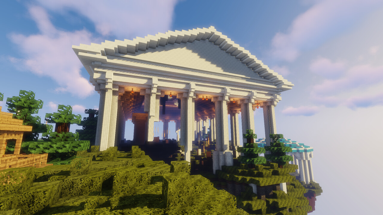 𝙵𝚕𝚢𝚒𝚗𝚐 𝙰𝚗𝚌𝚒𝚎𝚗𝚝 𝚆𝚘𝚛𝚕𝚍 Minecraft Map