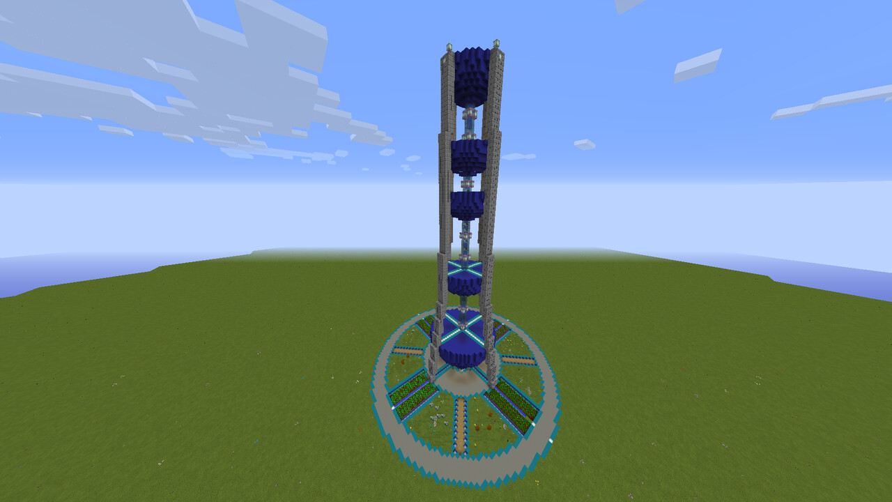 Sunset Star Skyscraper Minecraft Map