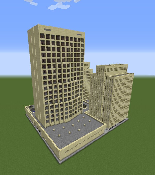 Marriott Marquis Atlanta (1/2 scale) Minecraft Map
