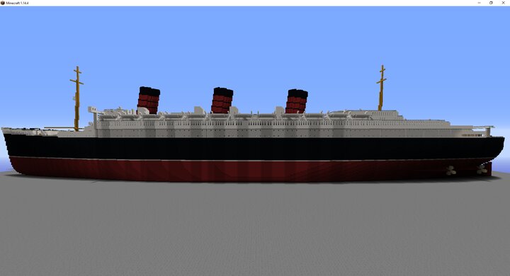 RMS Queen Mary Minecraft Map
