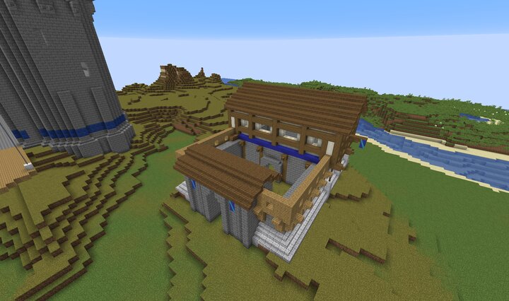 Age of Empires II - West-European Barracks Minecraft Map