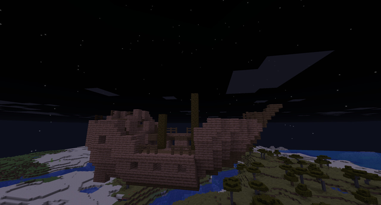 Natural Shipwreck schematic 1 Minecraft Map